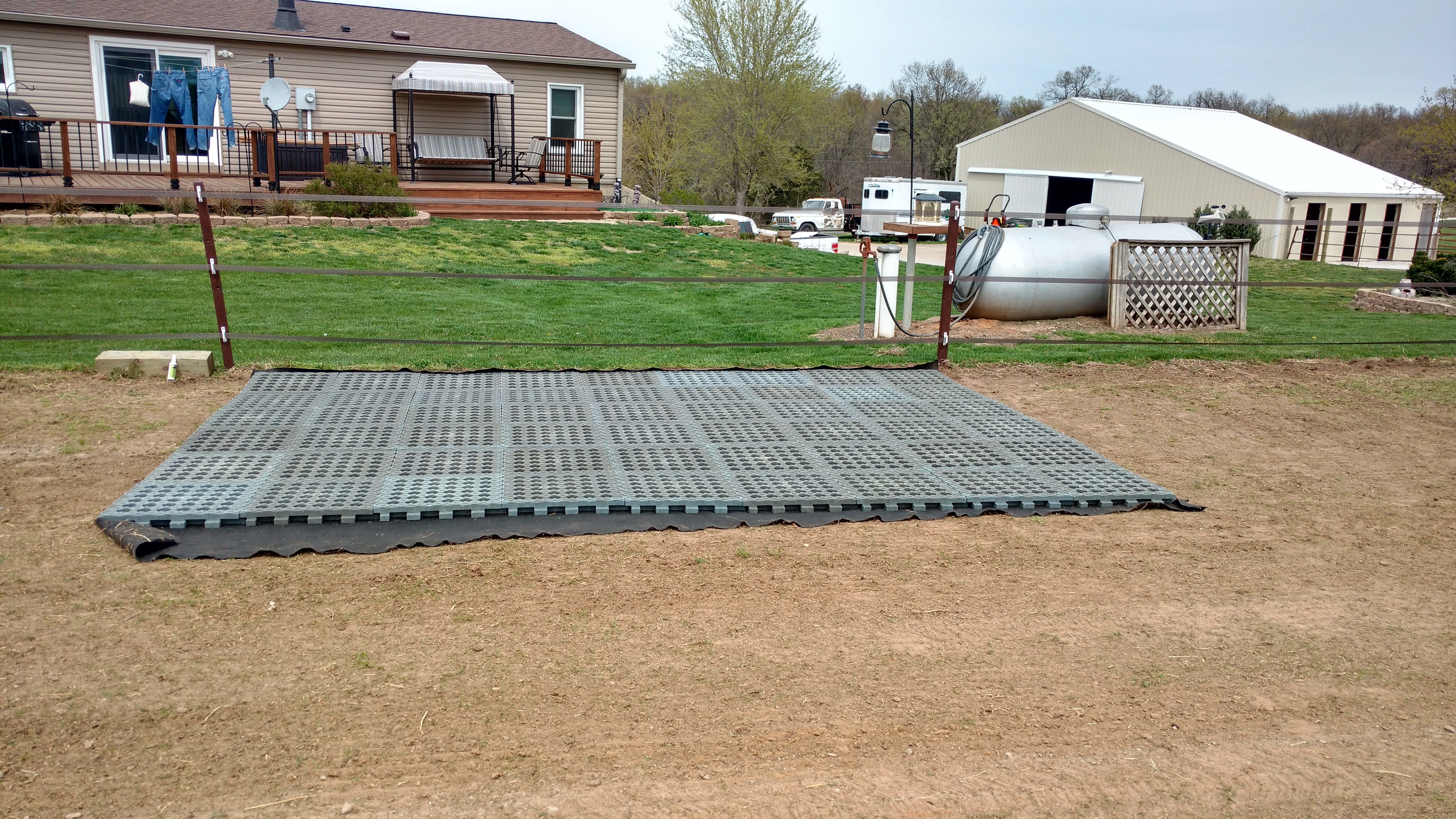 Horse Paddock Mud Control Grid — Paramount Materials