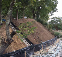 Slope Stabilization Grid - 4" - SlopeGrid — Paramount Materials